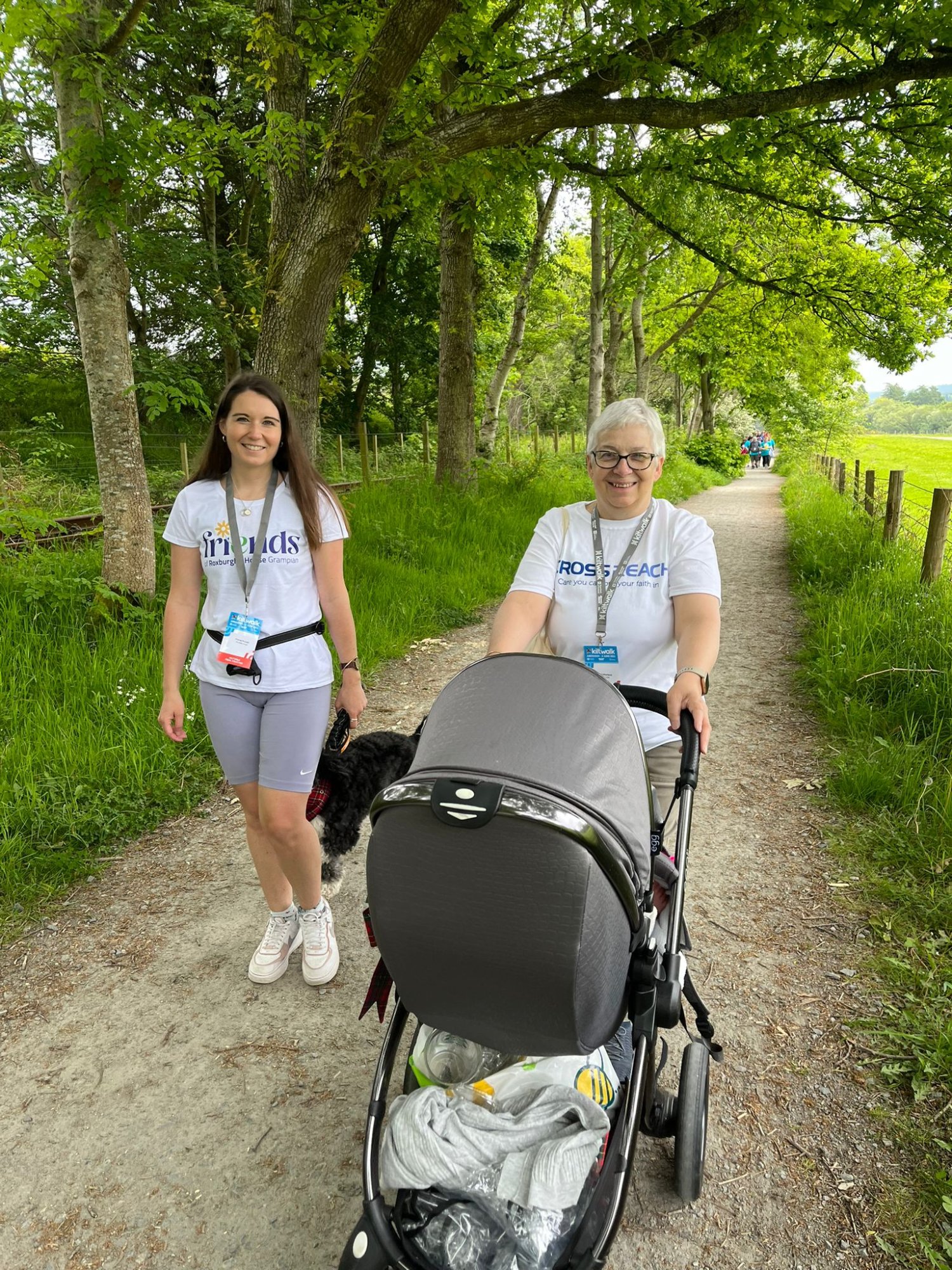 Mother and daughter duo complete Kiltwalk Wee Wander