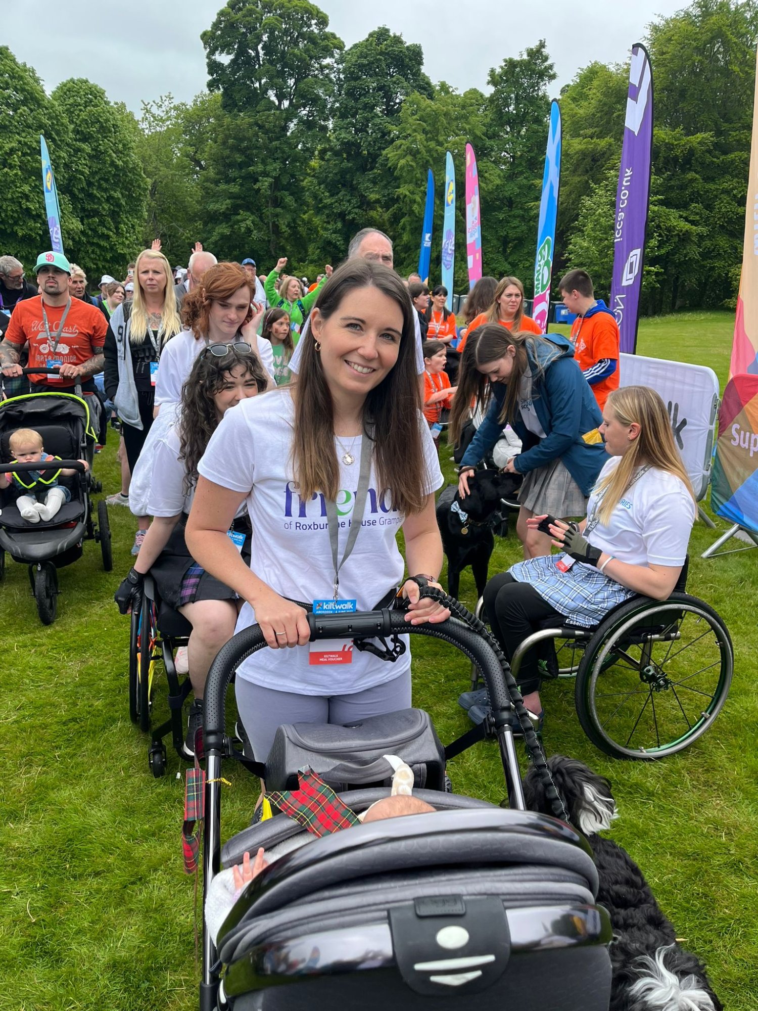 Mother and daughter duo complete Kiltwalk Wee Wander